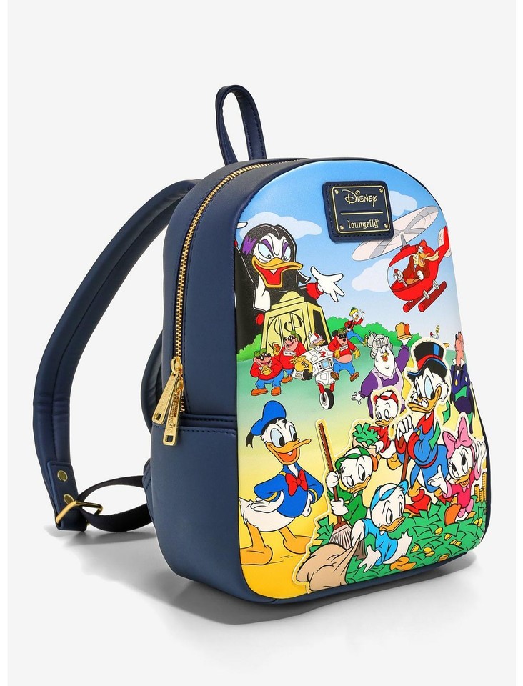 NEW WITH TAGS! Loungefly Disney Ducktales Cast Faux Leather Mini ...