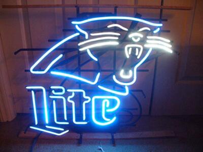 US STOCK 20"x16" Miller Lite Carolina Panthers Neon Sign Light Lamp | eBay