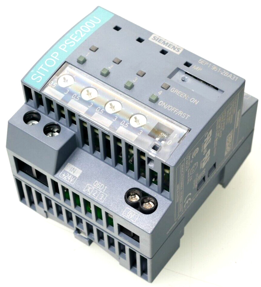 Siemens SITOP PSE200U Selectivity Module 6EP1961-2BA31 | 6EP1 961-2BA31 ...