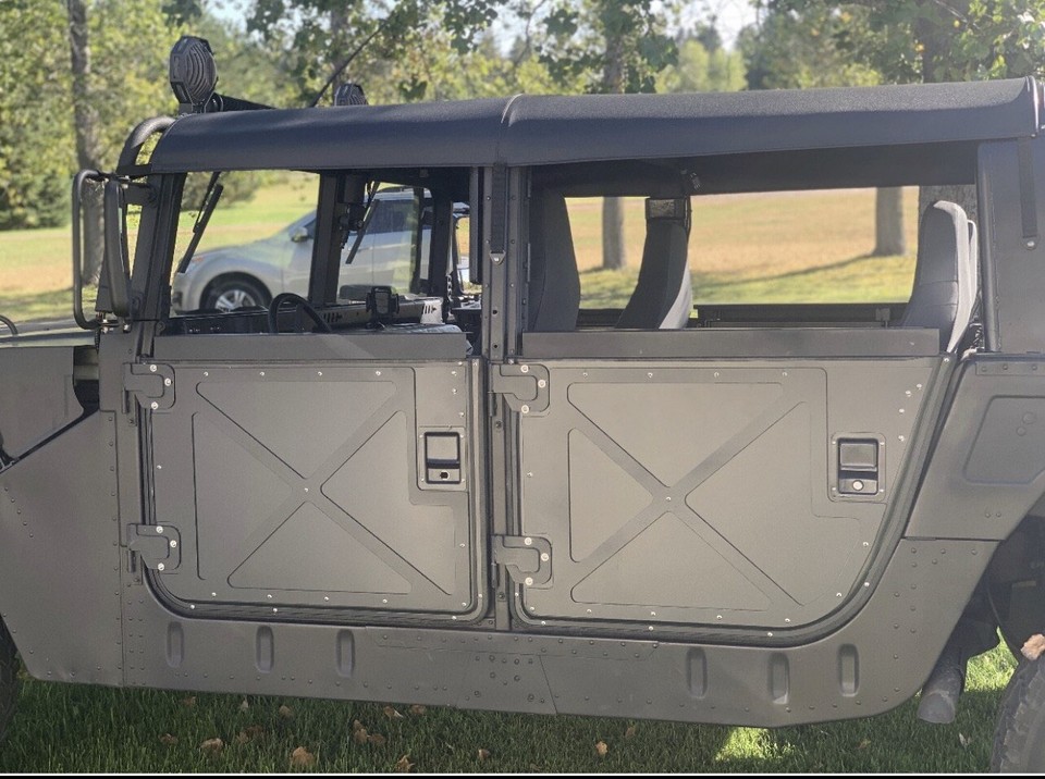 Military Humvee Tactical Half Doors - TAN - Set Of 2 Hard X-doors Lower ...