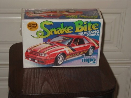 Vintage ~ MPC SNAKE BITE MUSTANG COBRA Model Car SEALED 1-0712 | eBay