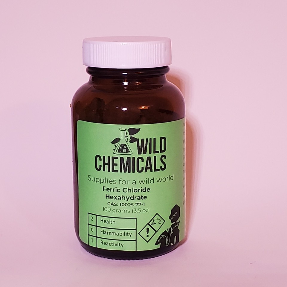 Ferric Chloride Hexahydrate - Lab Chemical 100g | eBay