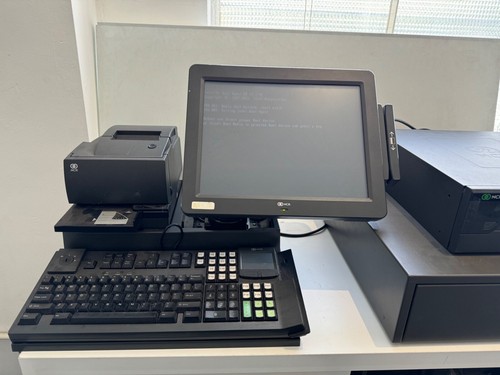 JOB LOT 12 X NCR POS SET 80XR Display 5975 Computer 7457 Screen,Ticket ...
