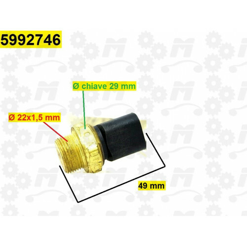 Afa Engine Cooling Electric Fan Switch for Fiat, Lancia | eBay