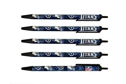 NFL Click Pens 5 pack Black Ink Choose Your Team | eBay