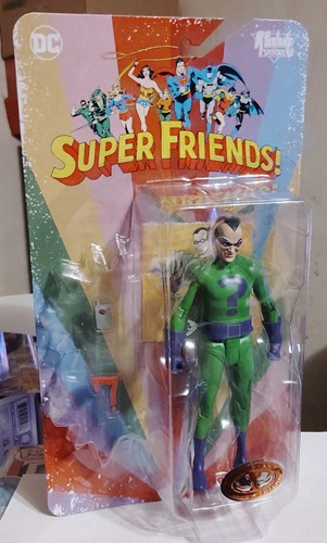Mcfarlane DC Super Friends The Riddler Red Platinum Figure legends ...