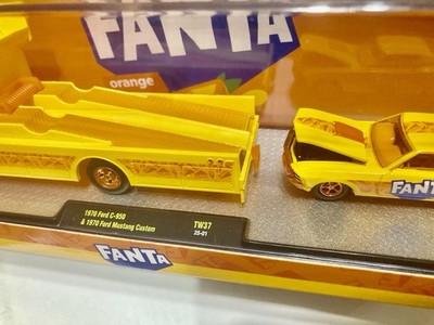 M2 Machines CHASE Mirror orange accents Fanta Fords COE hauler and ...