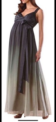 BNWT Pea in the Pod Maternity Ombre Gown | eBay