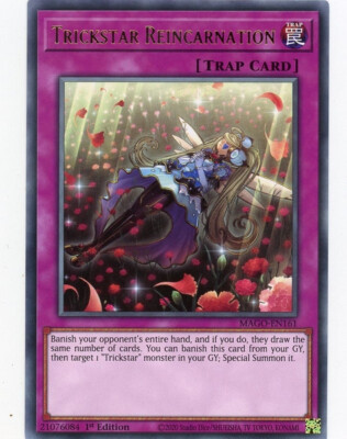 YGO MAGO-EN161 R Trickstar Reincarnation MAGO-EN161 Yu-gi-oh | eBay