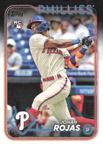 2024 Topps Series 1 Baseball Johan Rojas #209 Rookie RC | eBay