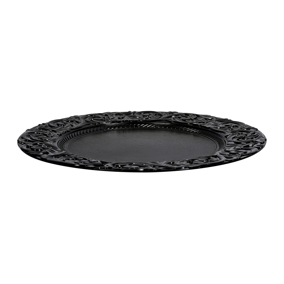 150 Pcs Western Dim Sum Dishes With Patterns, Round Plates Set ...