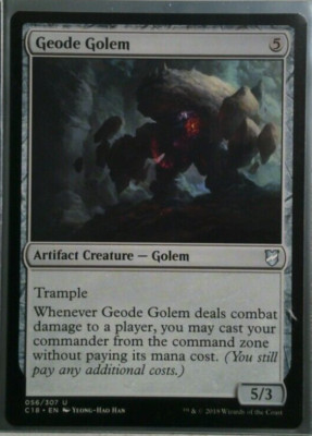 Mtg - Geode Golem *Commander 2018* | eBay