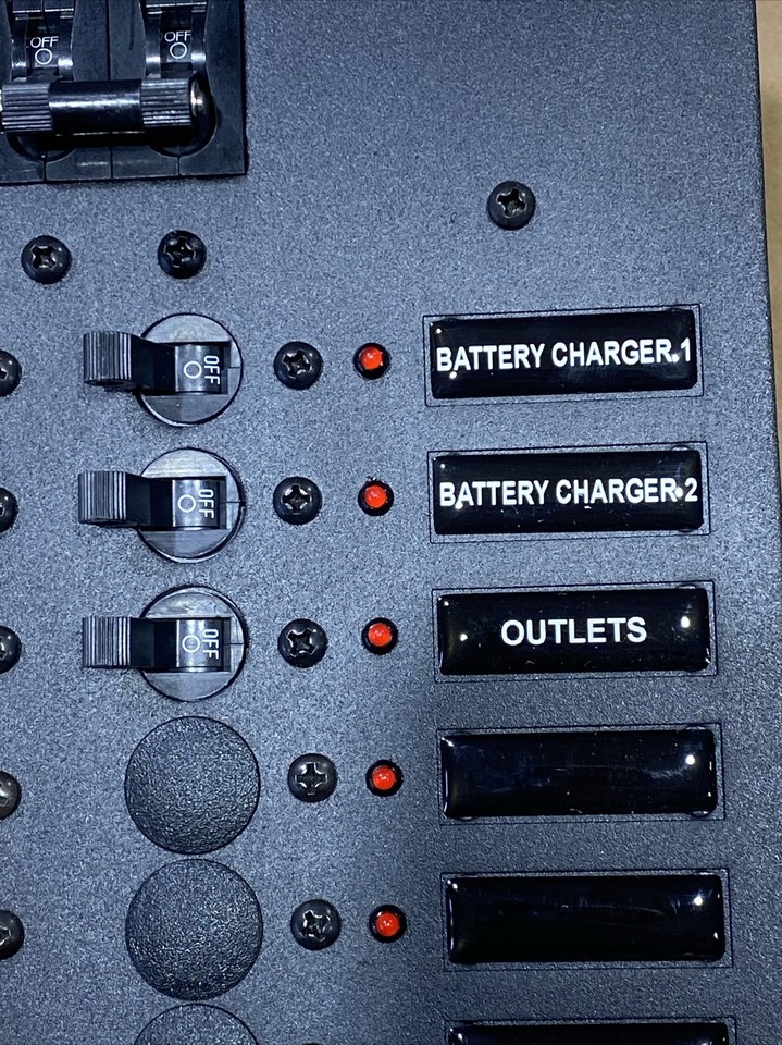 Boat Breaker Panel 120V 60Htz Shore Power , Reverse Polarity 2427808 ...