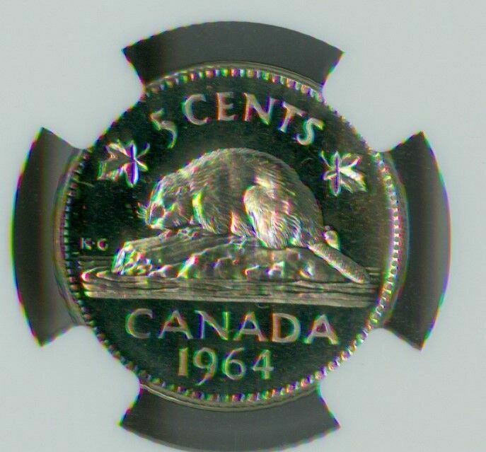 1964 CANADA 5 CENTS NGC PL67 UCam MAC FINEST GRADED SPOTLESS * | eBay