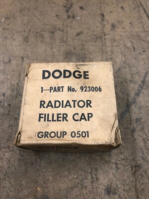 Dodge WC Deep Neck Radiator Cap Command Car Carryall 923006 | eBay