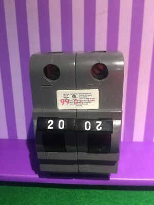 NOS Connecticut Electric FPE UBIF220N UBIF-220N 2 Pole 20 Amp Circuit ...