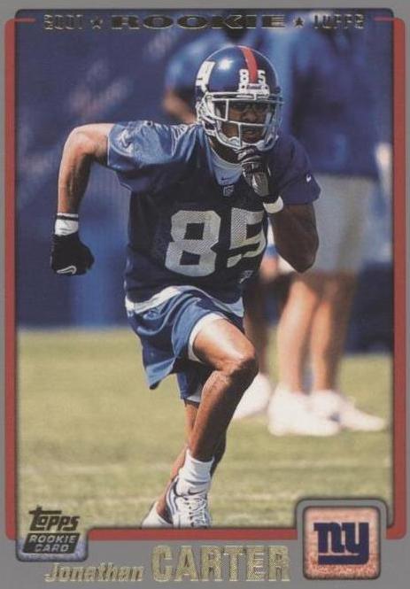 2001 Topps - Jonathan Carter #364 (RC) for sale online | eBay