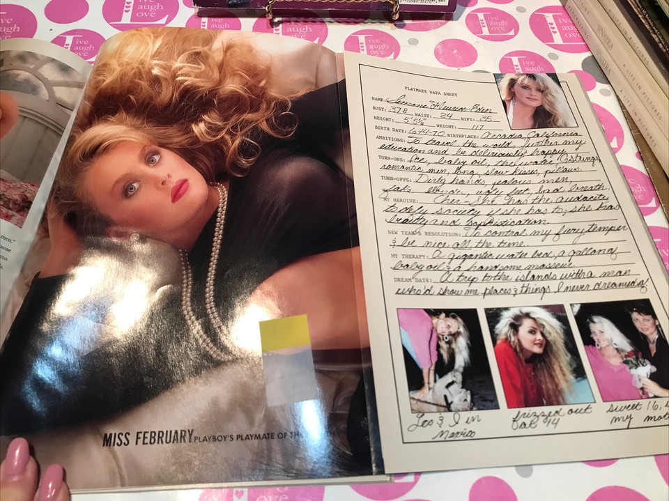 Playboy Magazine February 1989 Simone Eden Playmate, Special Playboy ...