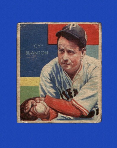 1934-36 Diamond Stars Set-Break # 57 Cy Blanton LOW GRADE (filler ...