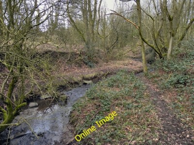 Photo 6x4 Cunningham Brook Westhoughton Cunningham Brook running ...