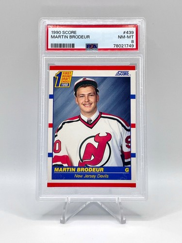 Martin Brodeur 1990 Score "1st Round Draft Choice" Rookie Card RC #8 ...