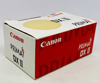 Vintage Canon Prima DX II Camera - 1996 - New Open Box | eBay