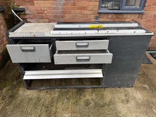 Mobile Van Workstation Workbench storage Shelving | eBay UK