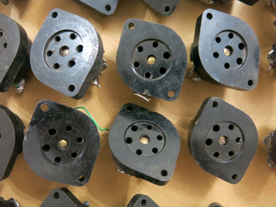 1 pcs Western Electric 144B 6-pin tube sockets UX6 (for 310A.328A.6C6 ...