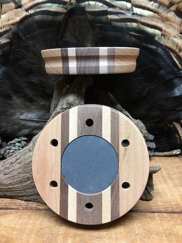 1-Easy Grip Profiled Laminated Double-Sided Turkey Call Pot No Tools ...