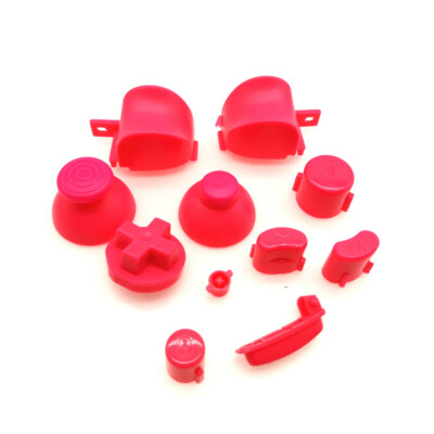 Pink Full Set L R ABXY Z Keypads Buttons For GameCube Controller For ...