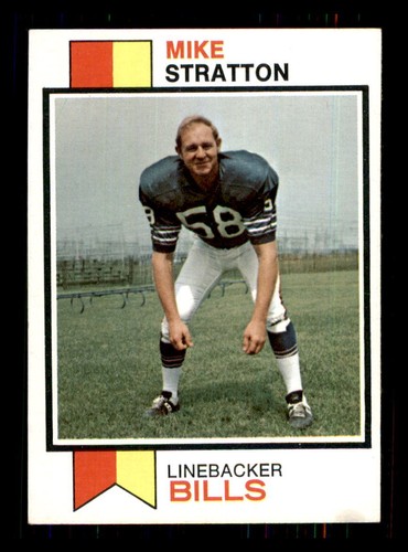 1973 Football Topps Mike Stratton Buffalo Bills #388 | eBay