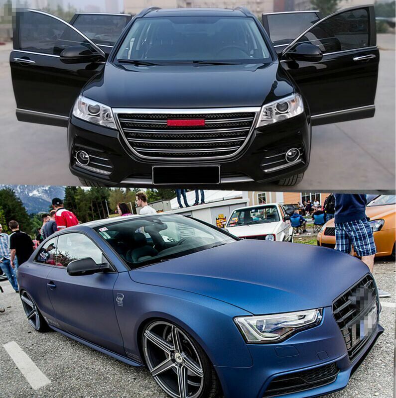 80%VLT Car Window Tinting Film Blue Anti-UV Nano Ceramic Tint Film Self ...