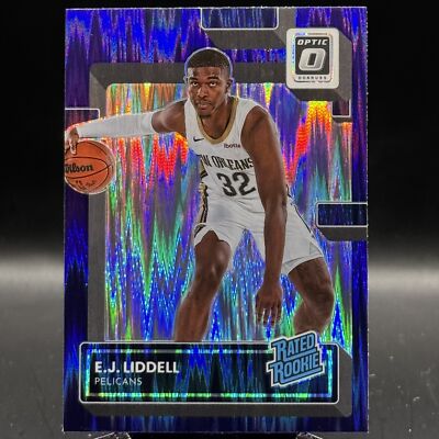 2022-23 Donruss Optic EJ LIDDELL RC Rated Rookie Purple Prizm #207 | eBay