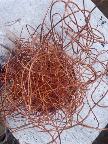 5 Lbs Scrap Clean Bare Bright Copper Wire Metal Craft Melt Material | eBay