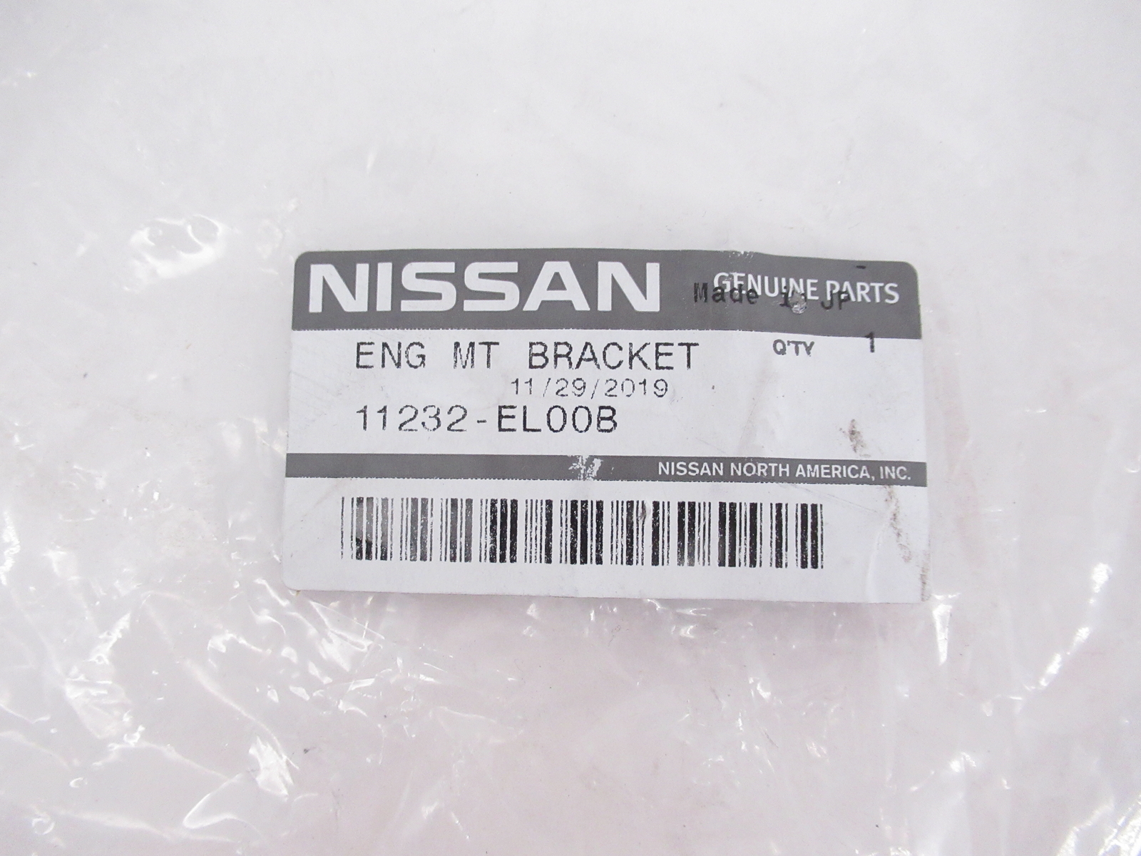 Genuine OEM Nissan 11232-EL00B RH Front Engine Mount Bracket 2007-2012 ...