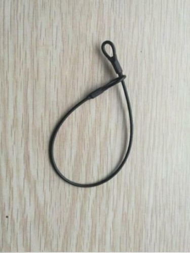 100pcs/lot black color eas security tag eas Steel Wire Loop & pin ...