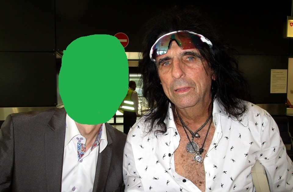 ALICE COOPER RARE AMAZING IN PERSON SIGNED WITH PROOF COA | eBay