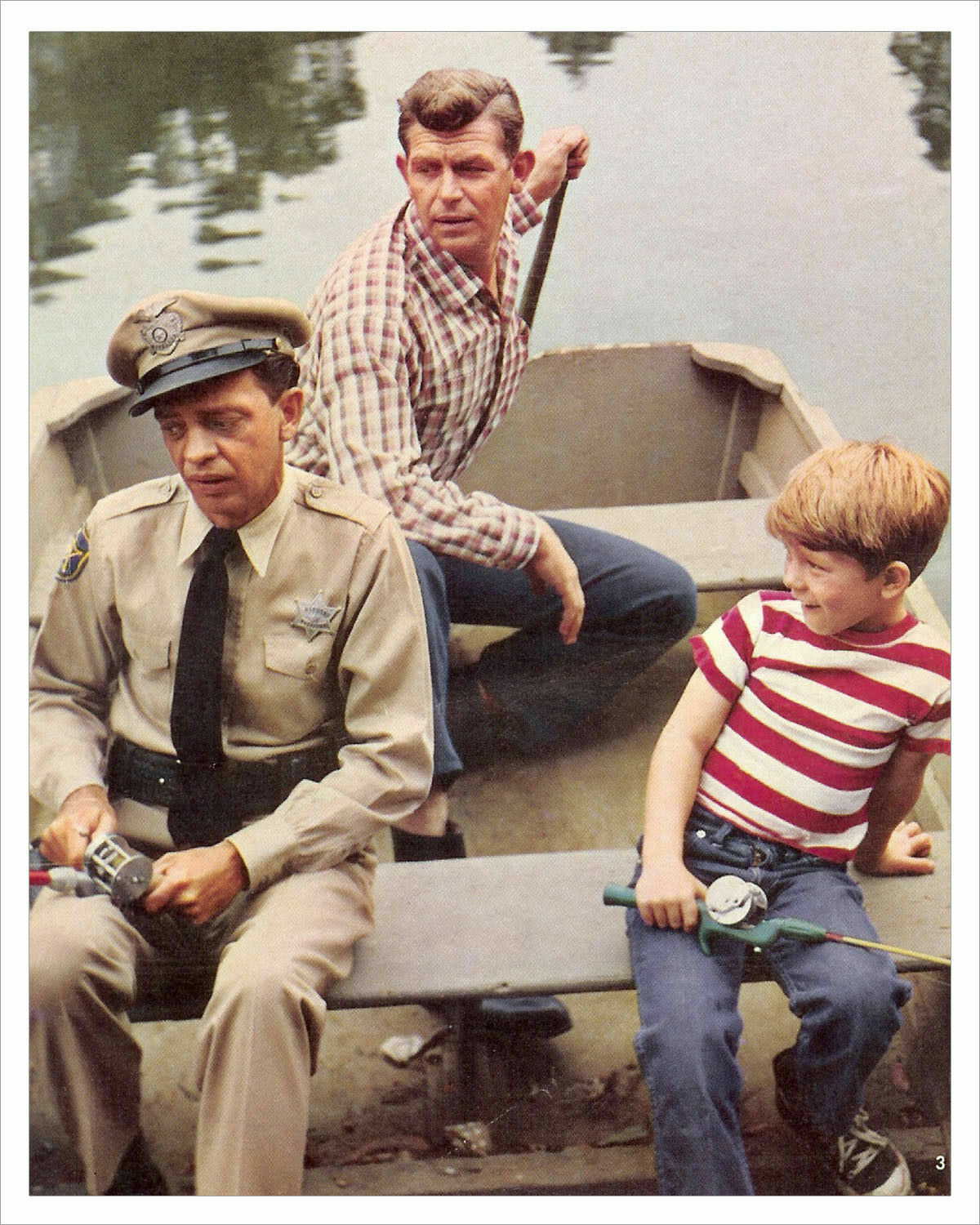 Andy Griffith Show Barney Opie Cast Color 8x10 Glossy Photo | eBay