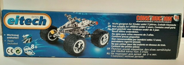 Eitech Quad Metal Construction Building Set Toy C92 Germany- for sale online | eBay