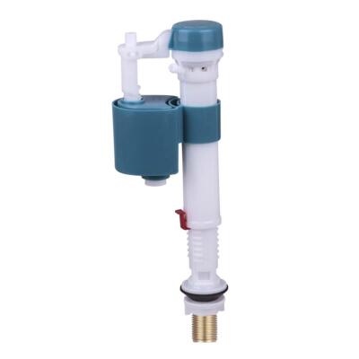 Toilet Cistern Valve Fill 1/2" Brass Inlet Bottom Entry Plastic Float ...