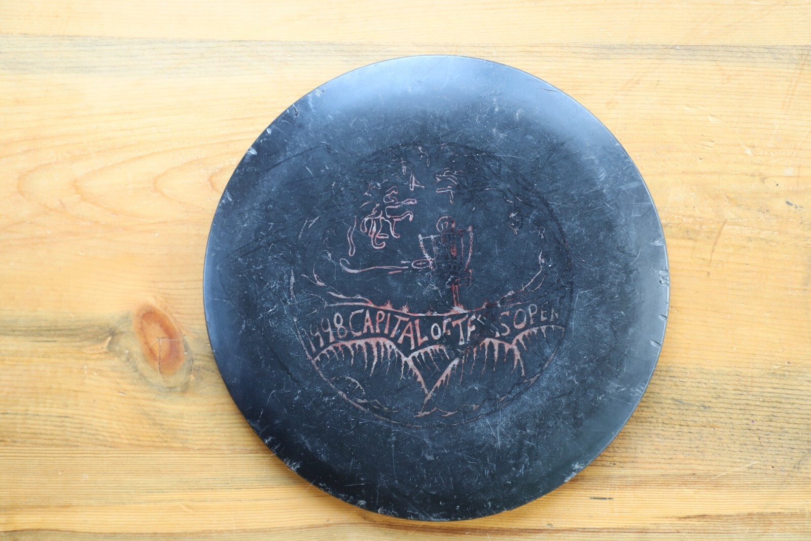 OOP Discraft Cyclone 2 Black - 170.8g ( 1998 Capital of Texas Open ) | eBay