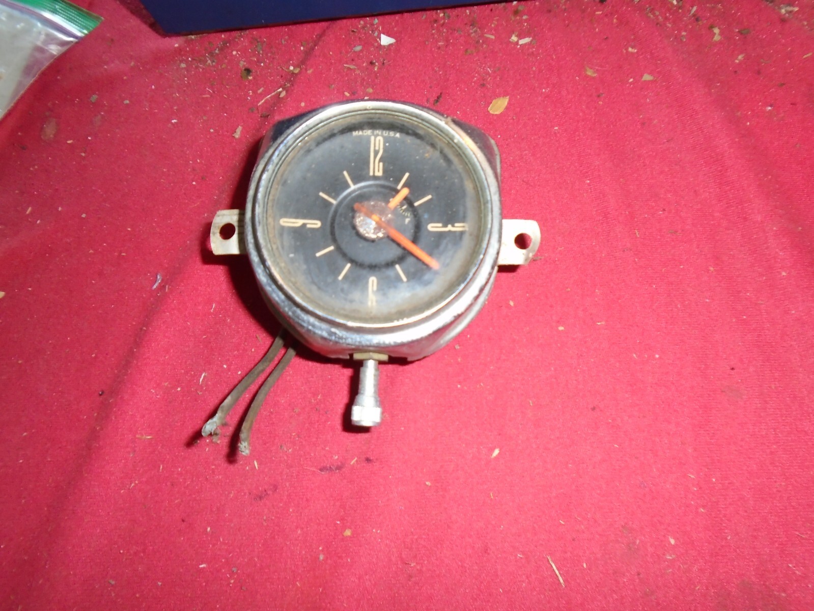 1949,1950 51 52 ford dash clock for parts | eBay