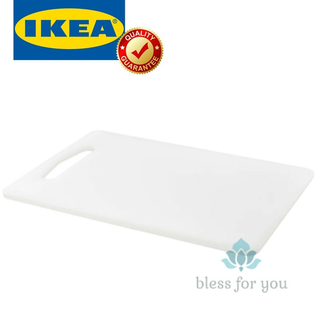 IKEA Legitim Chopping Board White Plastic Cutting Kitchen Utensils for ...