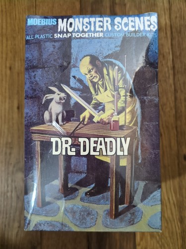 New Moebius Monster Scenes Dr Deadly Model Kit | eBay
