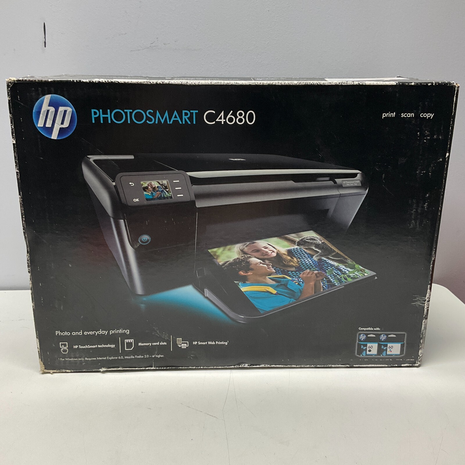 HP Photosmart C4680 All-In-One Inkjet Printer for sale online | eBay