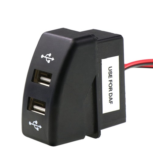Car Dual USB 5V 2.1A Car USB Socket Car Accessories for Truck 95 3455 ...
