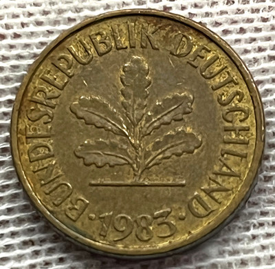 Germany / 5 Pfennig / 1983-D / KM#107 / World Coin / (03-0830) | eBay