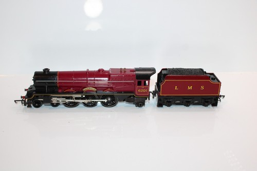 Triang R258 OO LMS 4-6-2 Princess Elizabeth Loco Crimson Lake 6201 ...