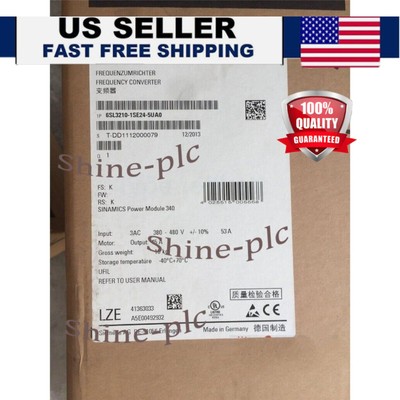 New Siemens converter Power Module PM340 6SL3210-1SE24-5UA0 6SL3 210 ...