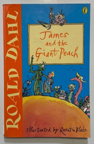 James And The Giant Peach Roald Dahl Paperback 2001 England Print | eBay